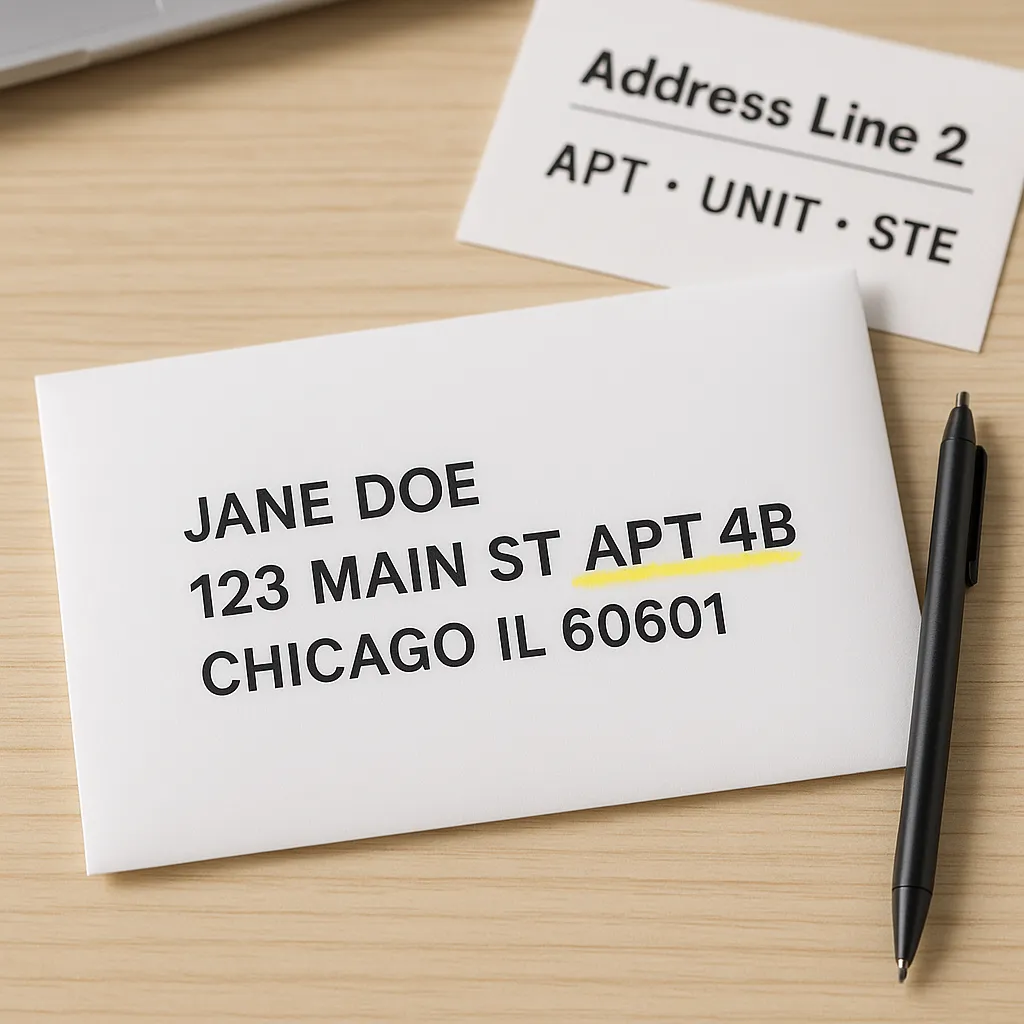 Apartment, Unit, and Suite Address Formatting Guide (2025) | The Letter ...