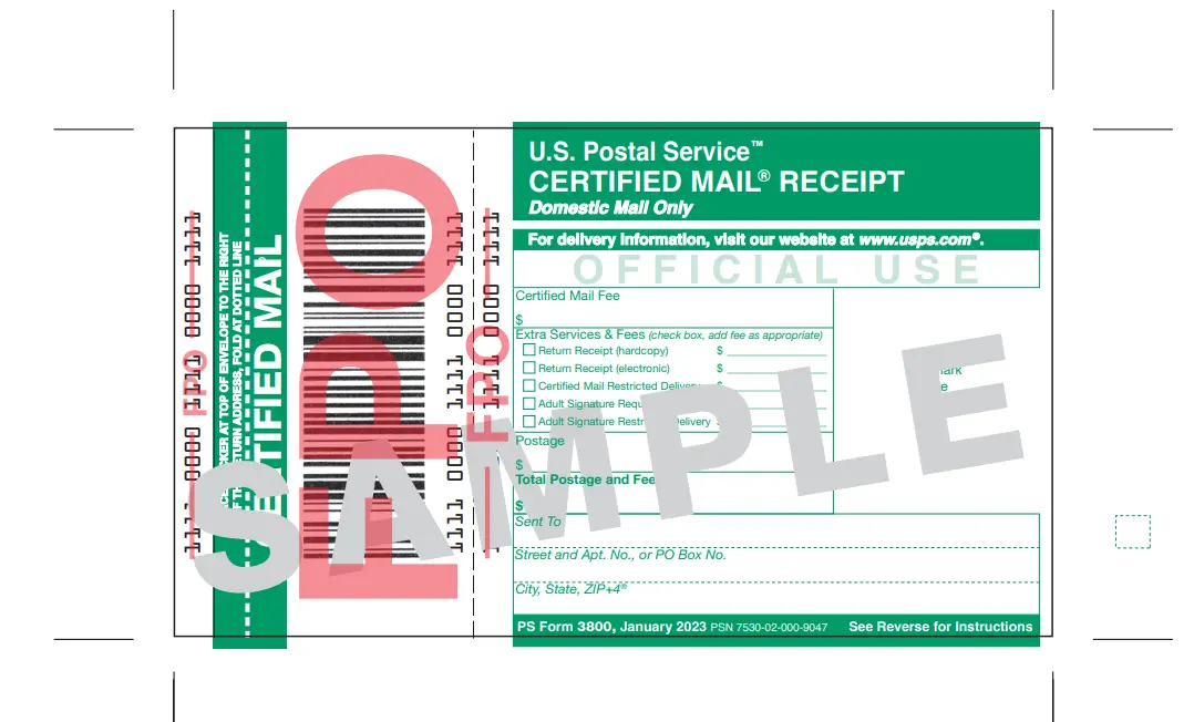 Certified Mail Forms (2025 Guide): PS Form 3800, 3811, 3806 & More