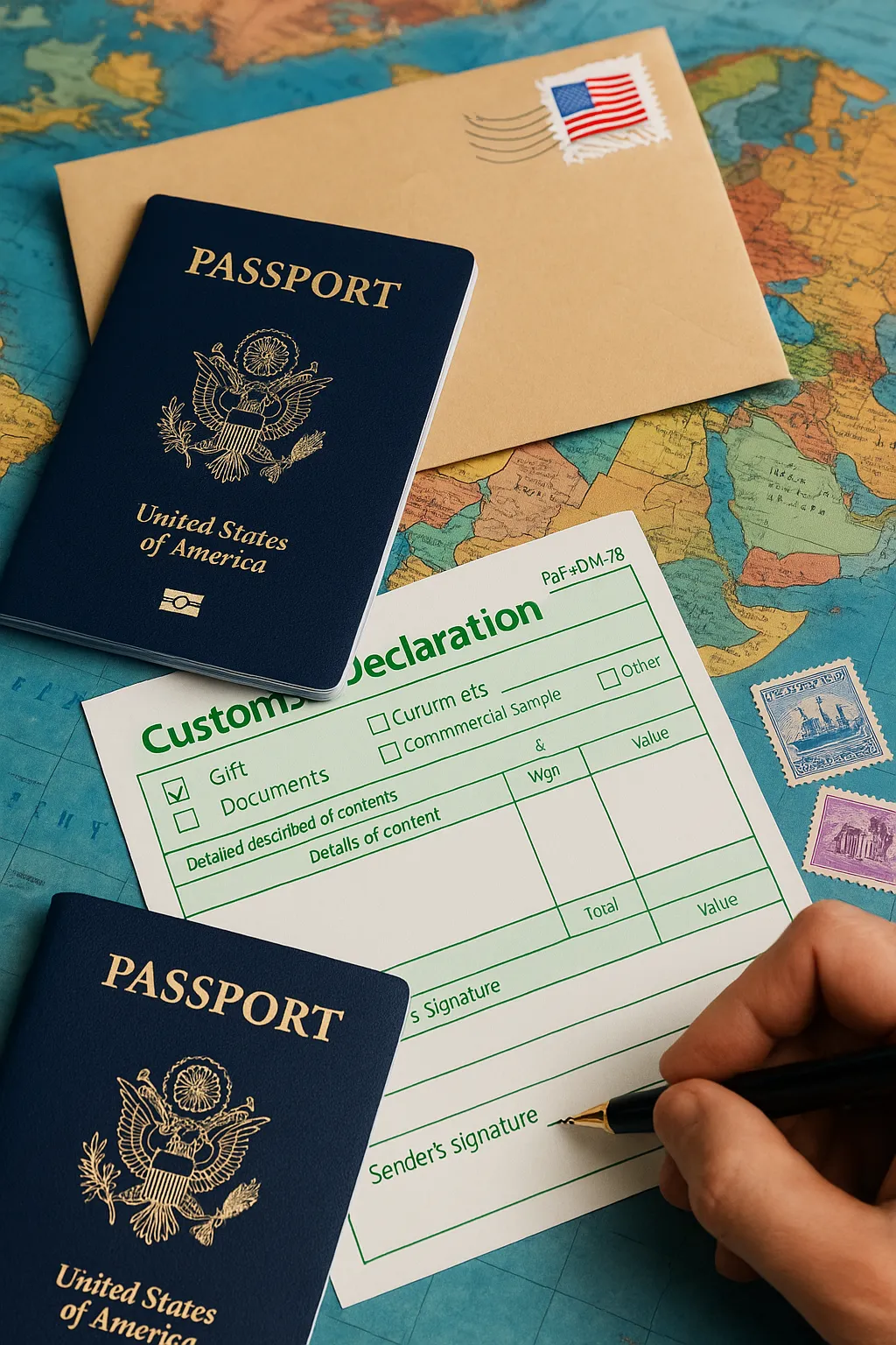 How to Declare Documents on USPS Customs Forms (2025 Guide)