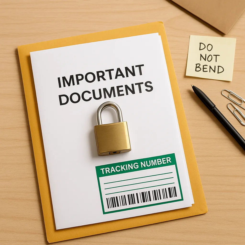 How to Mail Important Documents: Complete Guide (2025) | The Letter Pilot