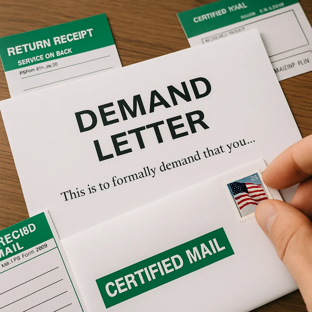 How to Send a Demand Letter by Mail (2025 Guide)