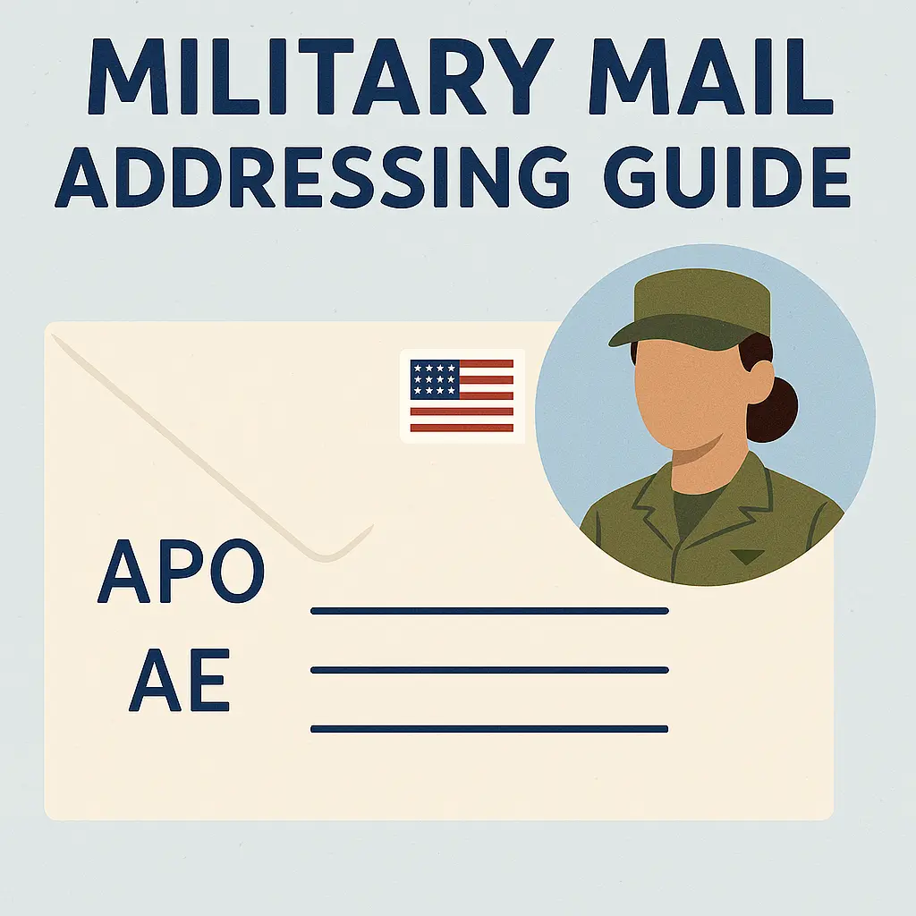 How to Address Military Mail (APO/FPO/DPO) 2025: Complete Guide | The ...