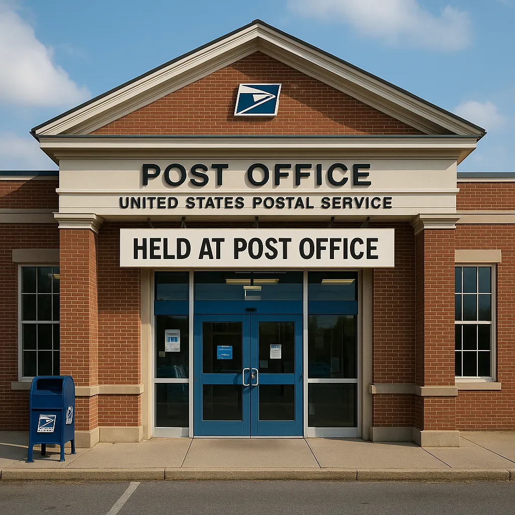 USPS "Held at Post Office" Meaning: What to Do (2025)
