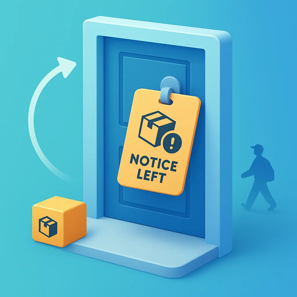 USPS "Notice Left" Meaning: What to Do (2025 Guide)